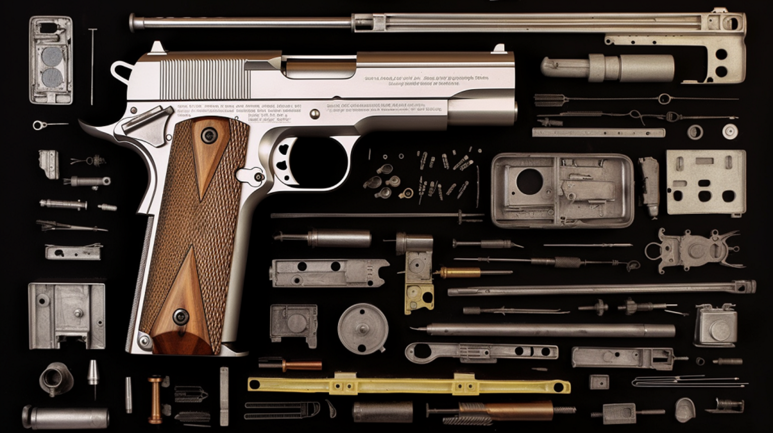 1911 Parts Diagram: Exploring the Anatomy of a Classic Pistol - The ...
