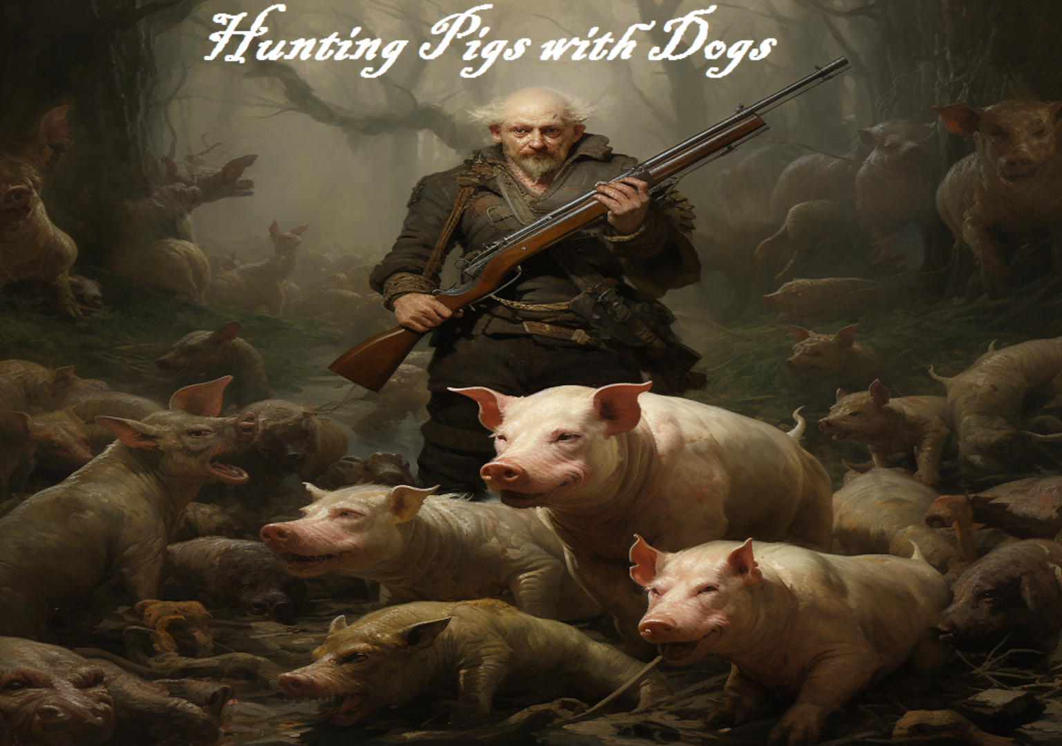 Hunting Pigs with Dogs: An In-depth Exploration - The Shooting Gears