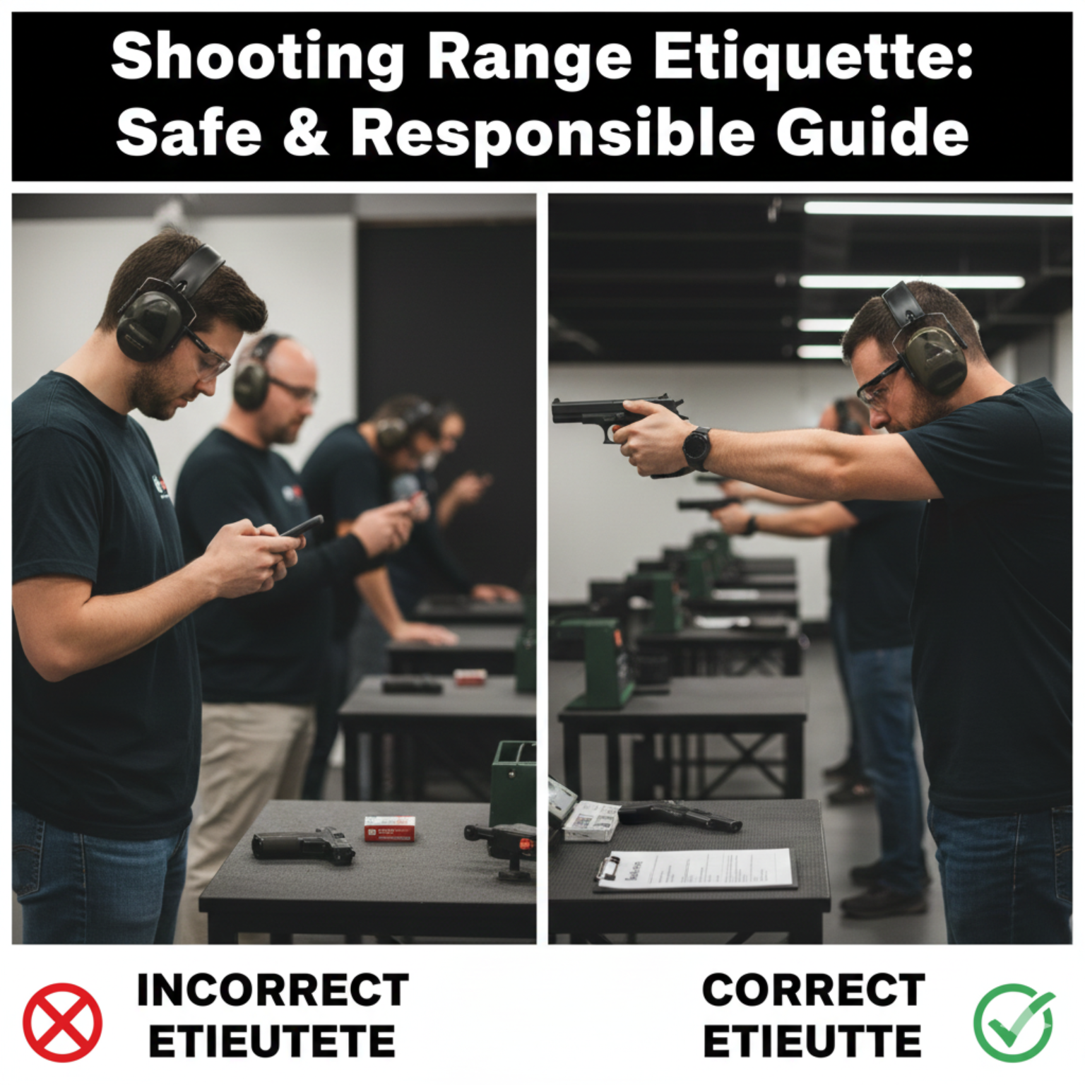 Shooting Range Etiquette: Safe & Responsible Guide - The Shooting Gears