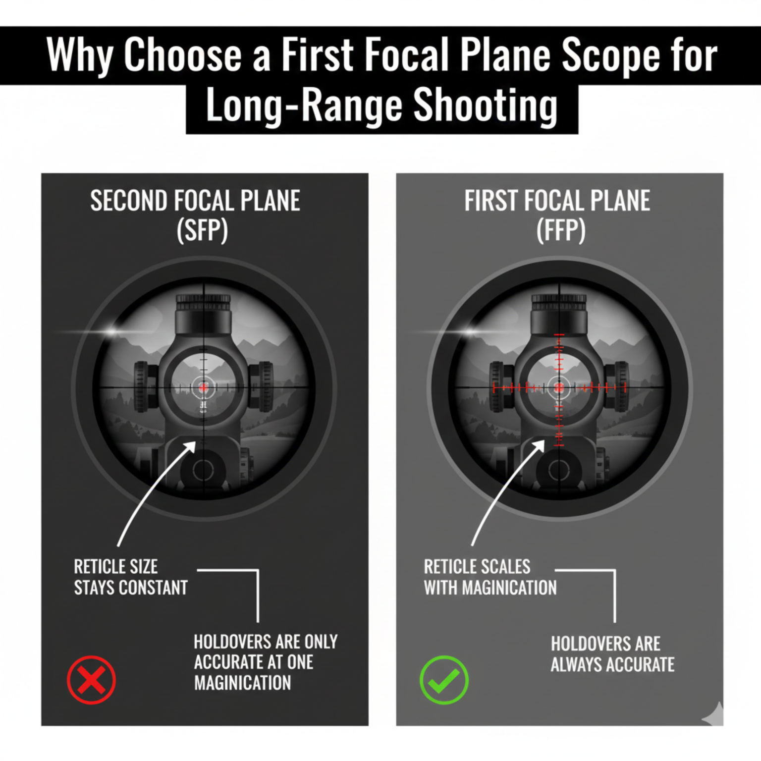 Why Choose a First Focal Plane Scope for Long-Range Shooting - The ...