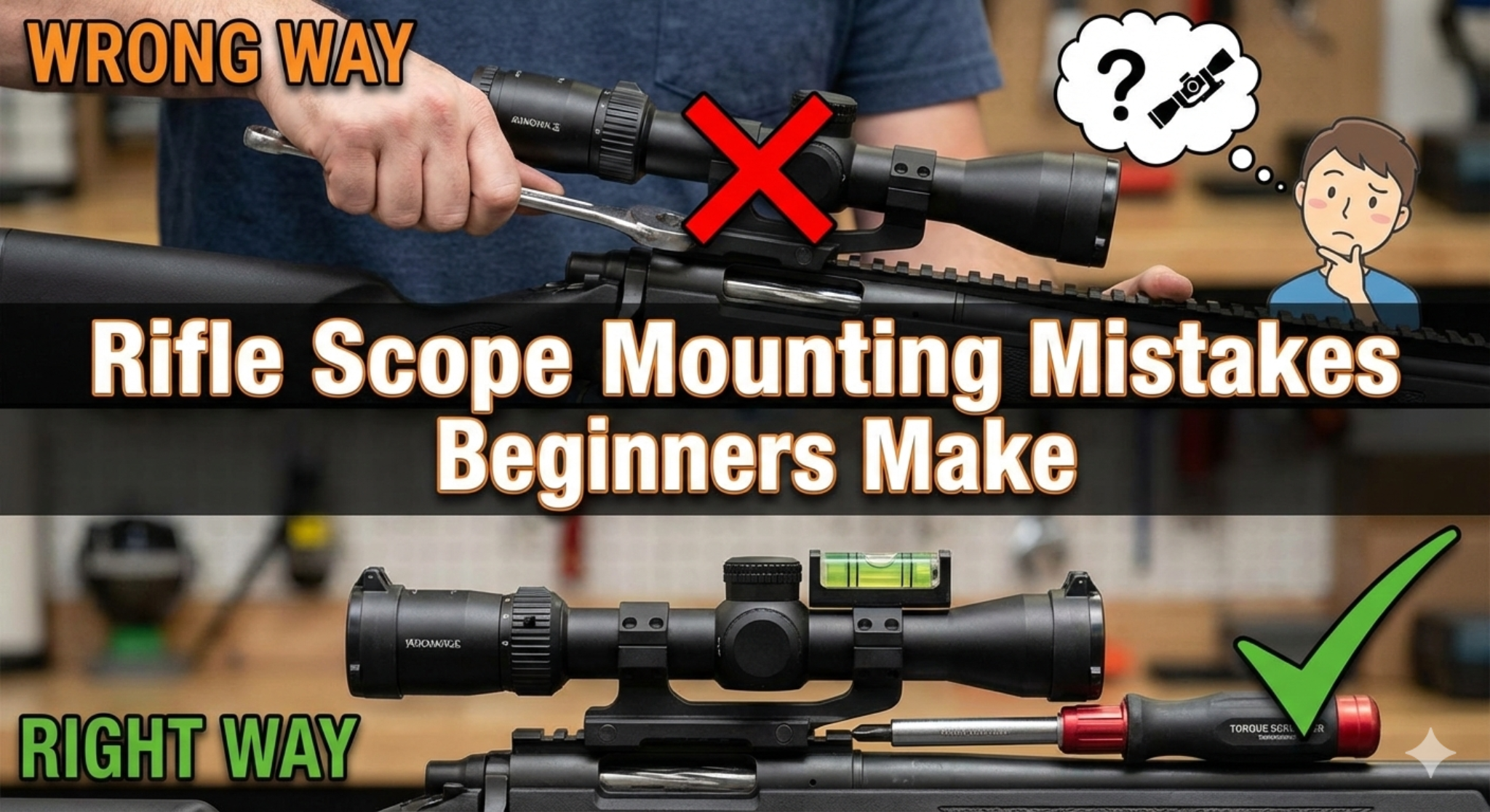 Rifle Scope Mounting Mistakes Beginners Make (And How to Avoid Them ...