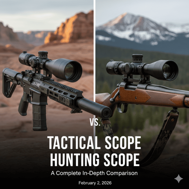 Tactical Scope vs Hunting Scope: A Complete In-Depth Comparison - The ...